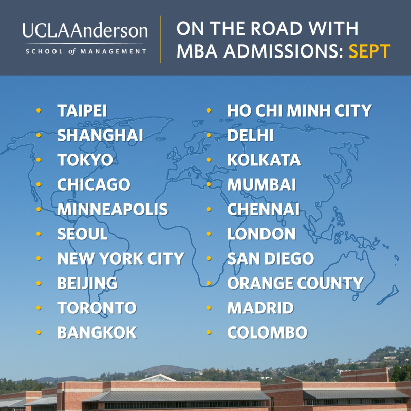 On the Road with the UCLA Anderson MBA Admissions Team: September 2016 – UCLA Anderson Blogs